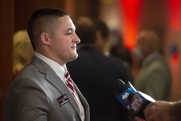 Razorback report: Morgan proud to bring home award | Whole Hog Sports