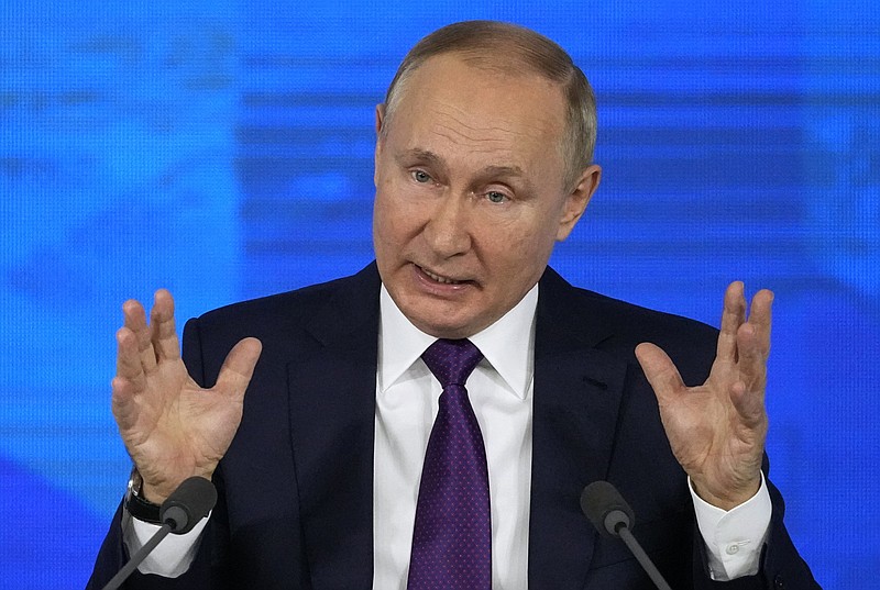 Putin urges West to yield on Ukraine | The Arkansas Democrat-Gazette ...