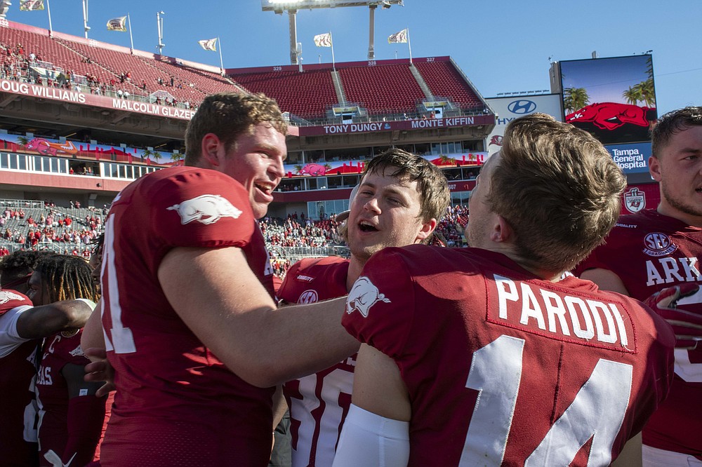 Razorback Celebrate Bowl Victory | The Arkansas Democrat-Gazette ...
