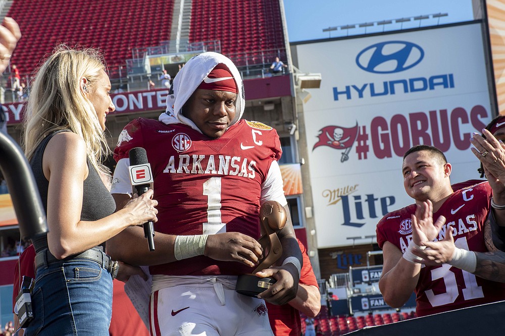 Razorback Celebrate Bowl Victory | The Arkansas Democrat-Gazette ...