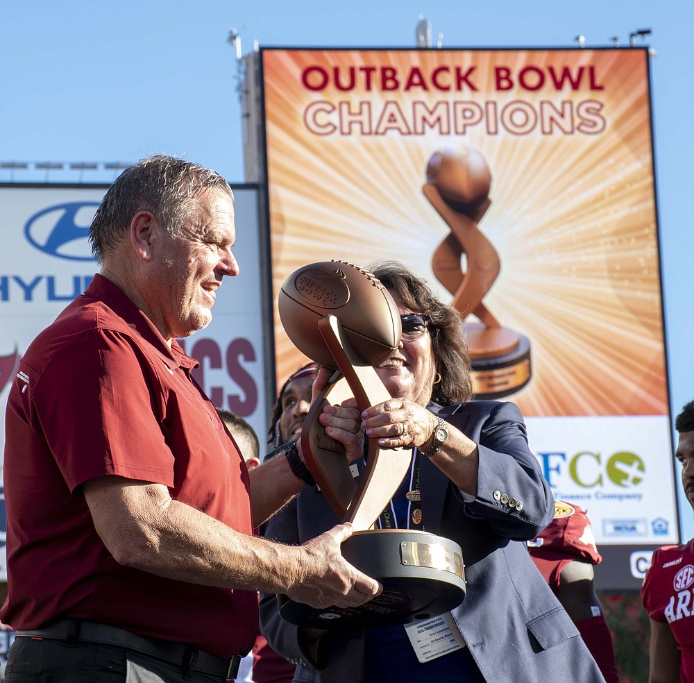 Razorback Celebrate Bowl Victory | The Arkansas Democrat-Gazette ...