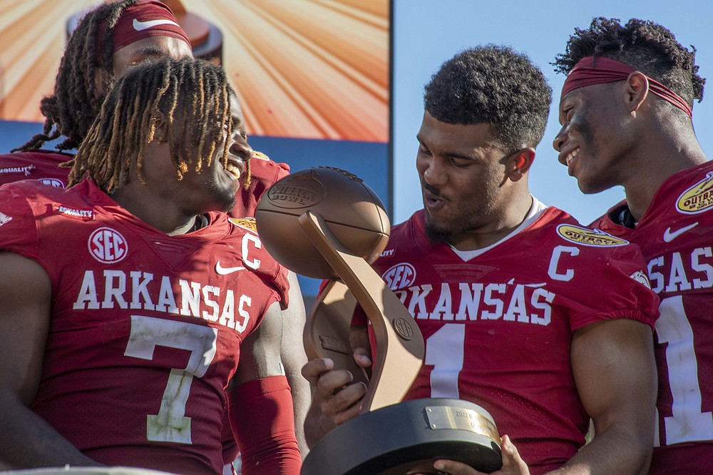 Razorback Celebrate Bowl Victory | The Arkansas Democrat-Gazette ...