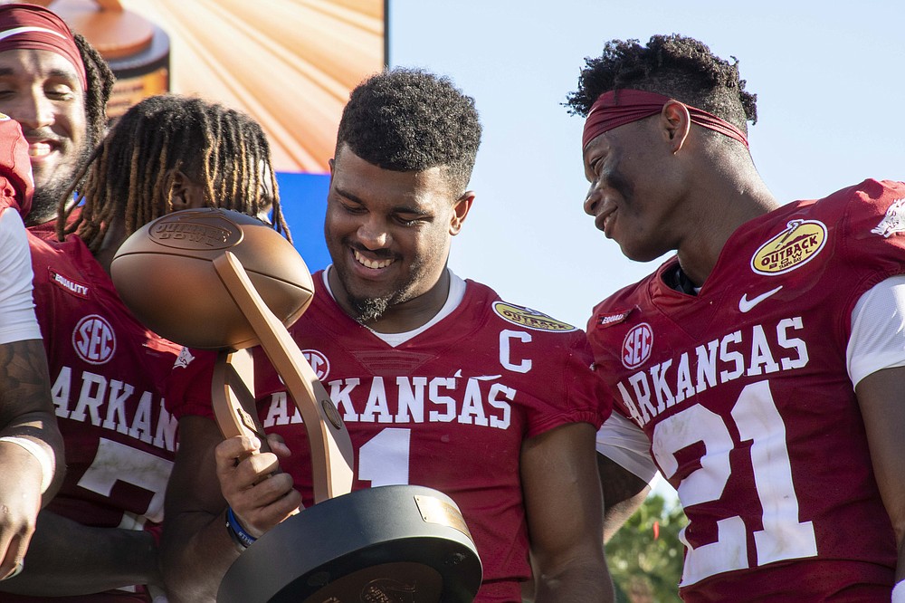 Razorback Celebrate Bowl Victory | The Arkansas Democrat-Gazette ...