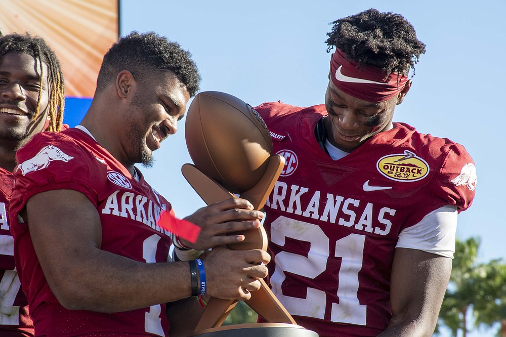 Razorback Celebrate Bowl Victory | The Arkansas Democrat-Gazette ...