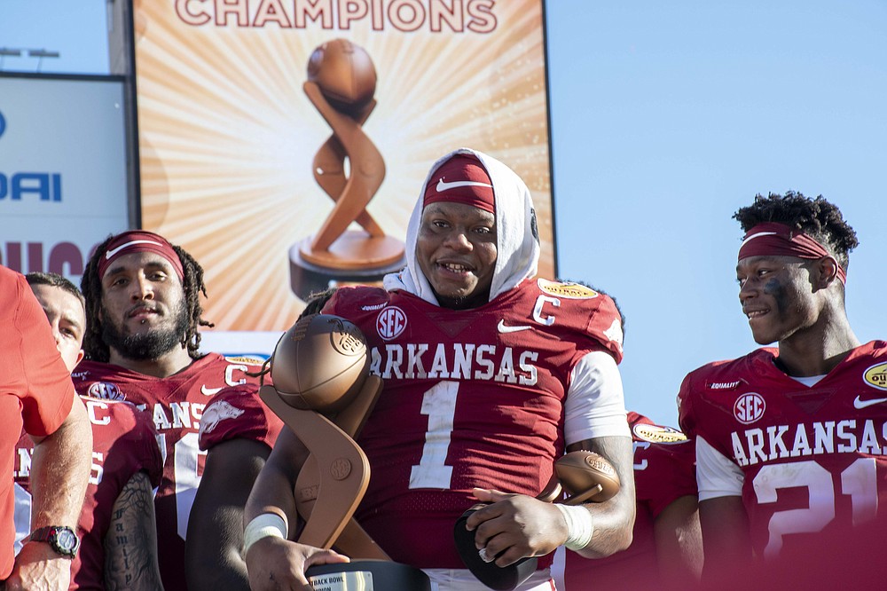Razorback Celebrate Bowl Victory | The Arkansas Democrat-Gazette ...