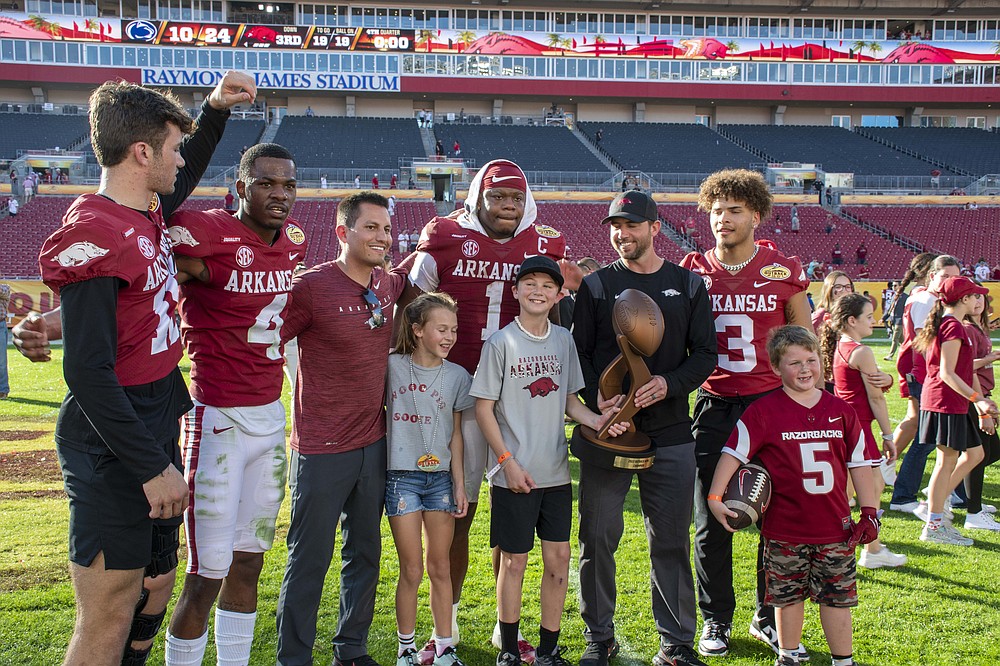 Razorback Celebrate Bowl Victory | The Arkansas Democrat-Gazette ...