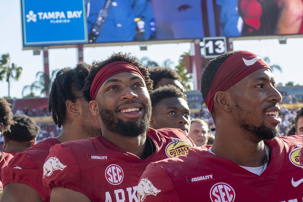 Razorback Celebrate Bowl Victory | The Arkansas Democrat-Gazette ...
