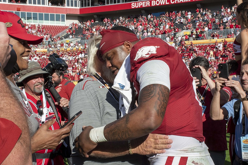 Razorback Celebrate Bowl Victory | The Arkansas Democrat-Gazette ...