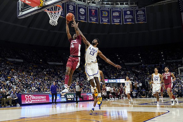 Back on track: Shorthanded Hogs give No. 12 LSU first home loss | Whole ...