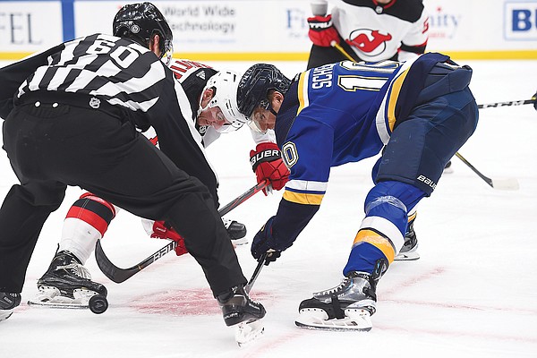 Devils score five goals in third period to beat Blues 7-4 | Fulton Sun