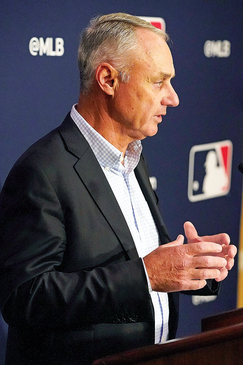 Manfred optimistic regular season will start on time | Fulton Sun