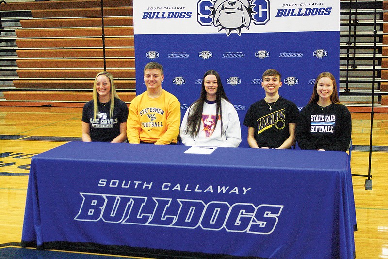 Five South Callaway athletes decide their college futures | Fulton Sun