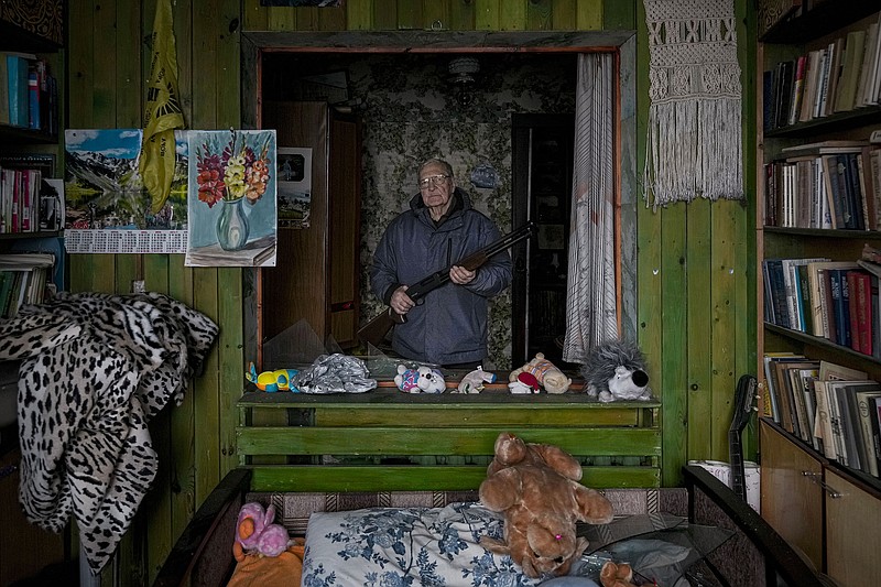 Pitchfork ready, says villager in Russians’ path