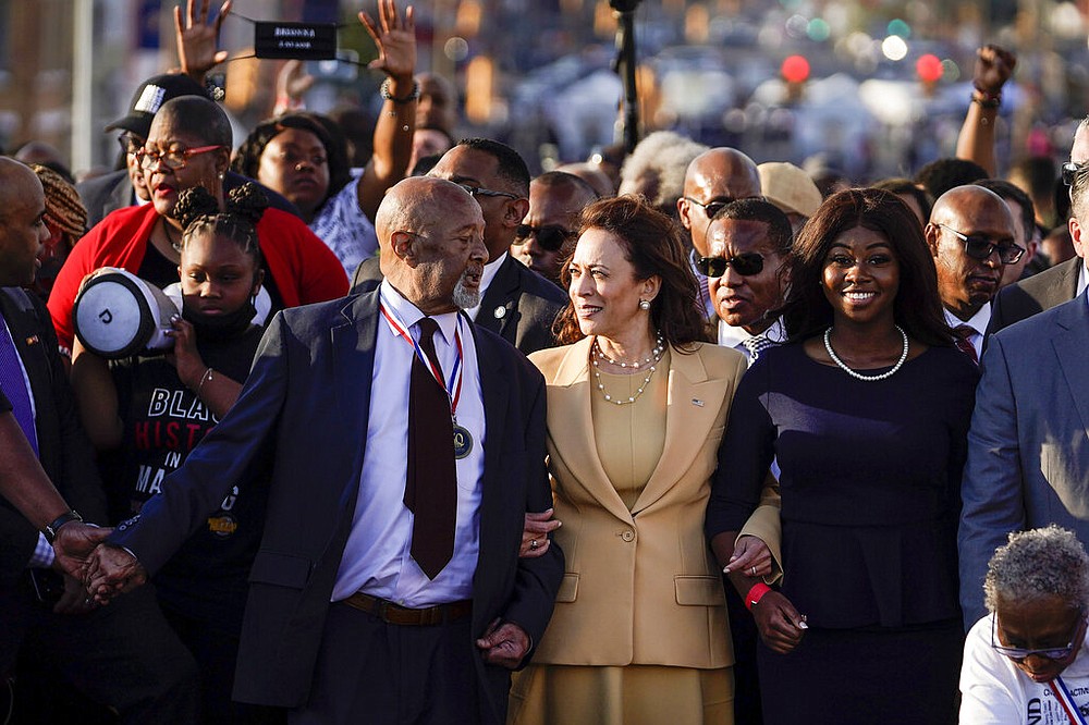 Harris marks day of Selma violence | Northwest Arkansas Democrat-Gazette