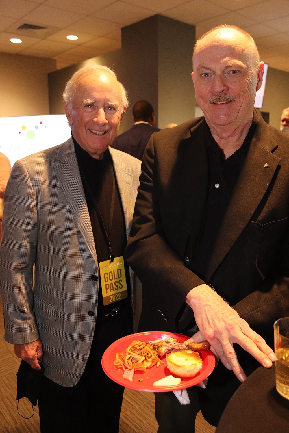 Great Gadberry: Garbo and Dr. Archie Hearne presented with award at ...