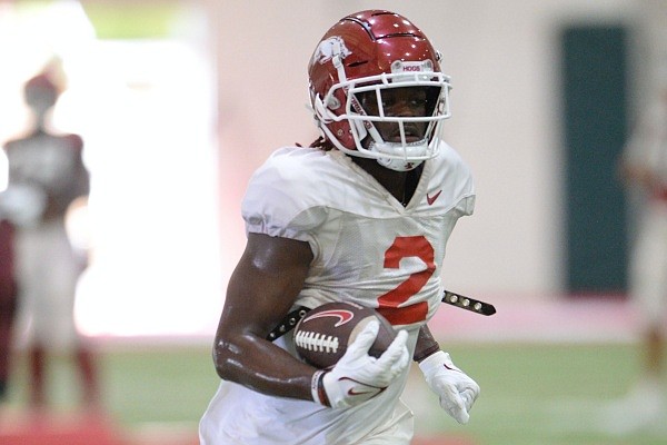 Briles: WR Jackson playing as good as he looks | Whole Hog Sports