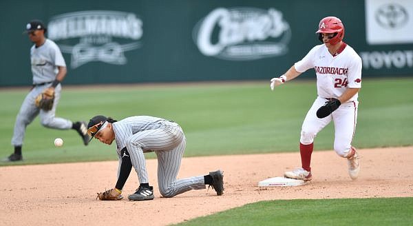 Hogs shut out UAPB twice in doubleheader | The Arkansas Democrat ...