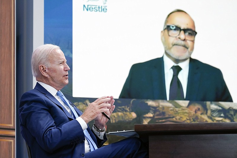 Biden: Warned late on formula | Northwest Arkansas Democrat-Gazette