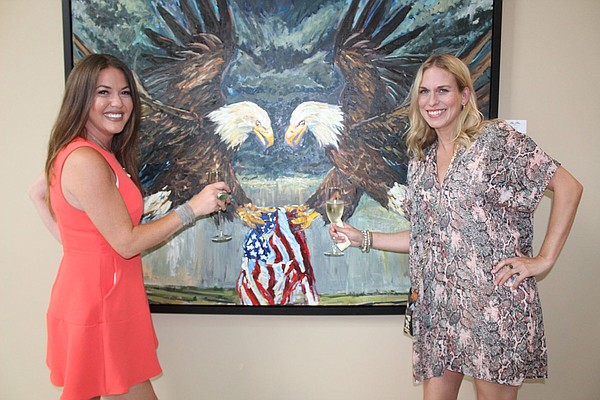 Wildlife artwork: Sean Shrum’s work is displayed at Governor’s Mansion ...