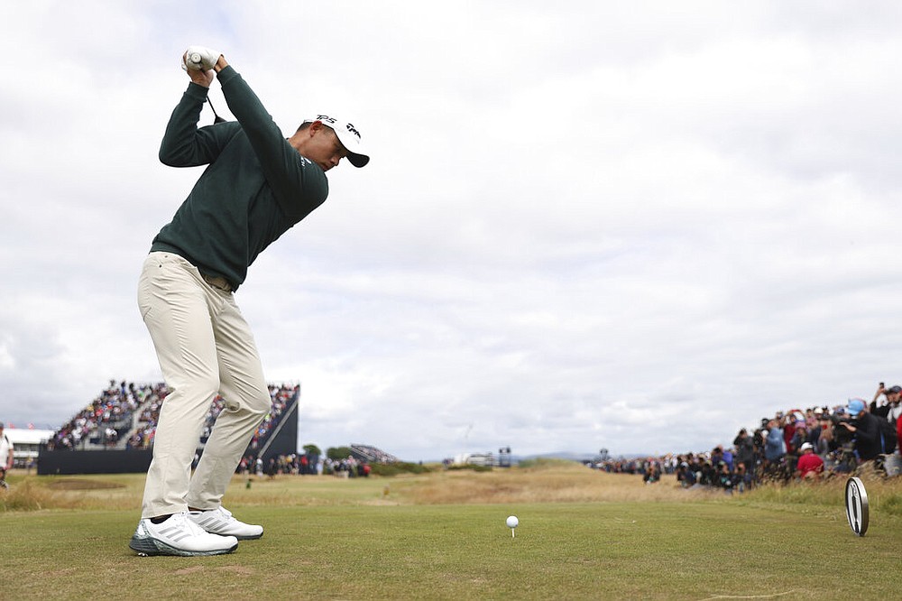 150th British Open, first round | The Arkansas Democrat-Gazette ...