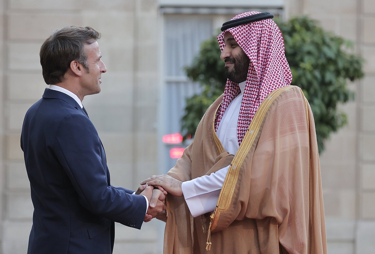 Saudi crown prince visits French leader | The Arkansas Democrat-Gazette ...
