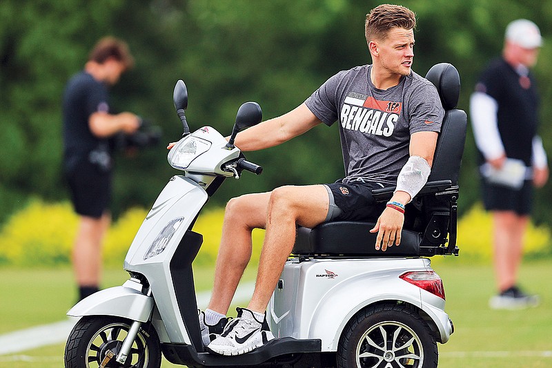 Burrow still healing, no timetable for return | Jefferson City News Tribune