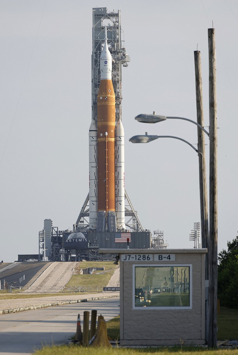 The nation in brief: NASA moon rocket arrives at launch pad | The ...