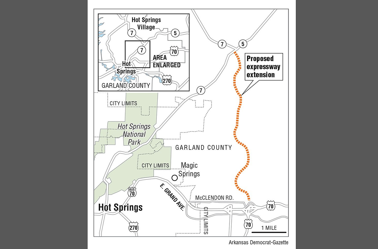 Completion of Hot Springs expressway postponed | The Arkansas Democrat ...