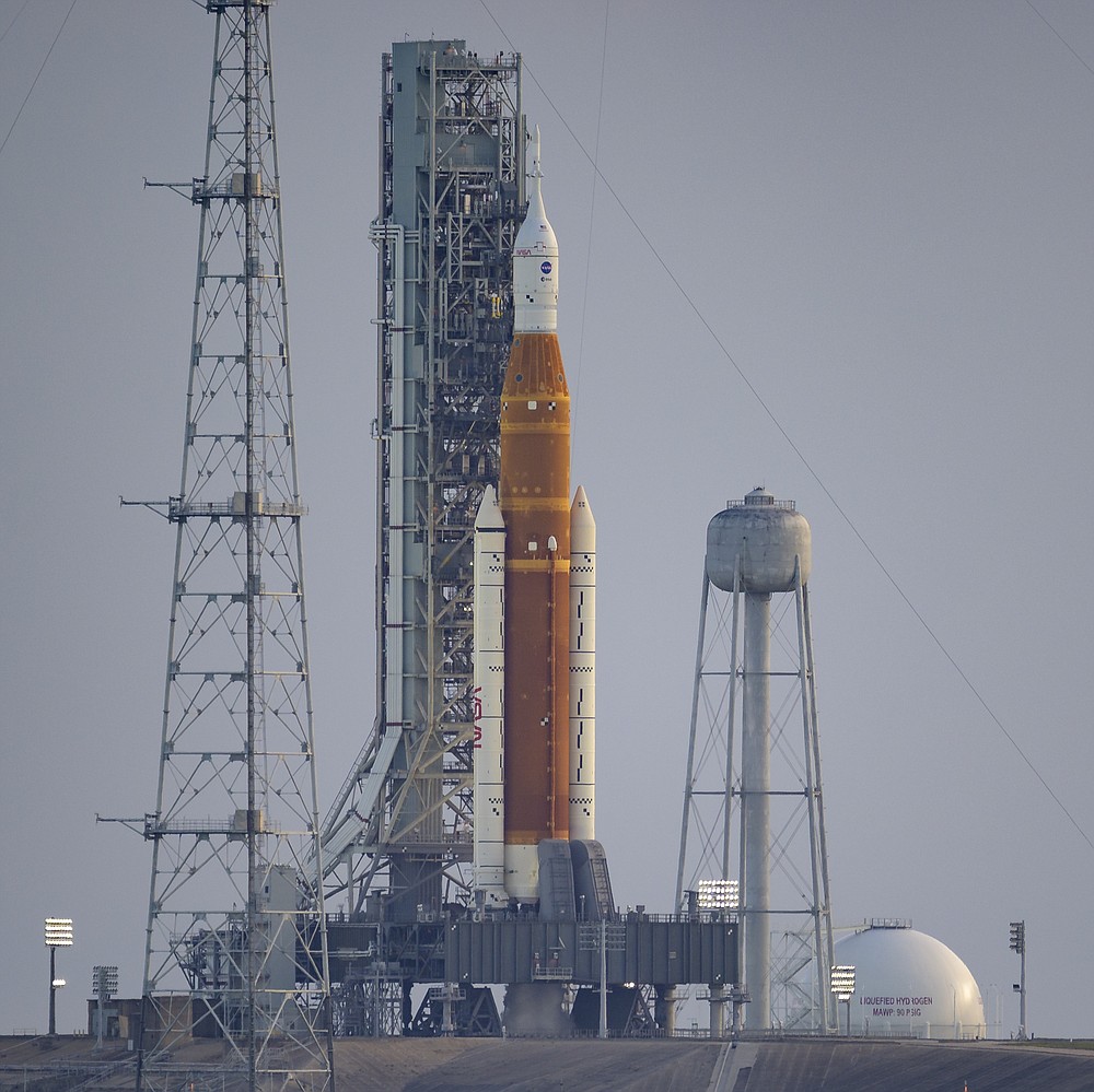 NASA moon rocket fuel leak | Chattanooga Times Free Press