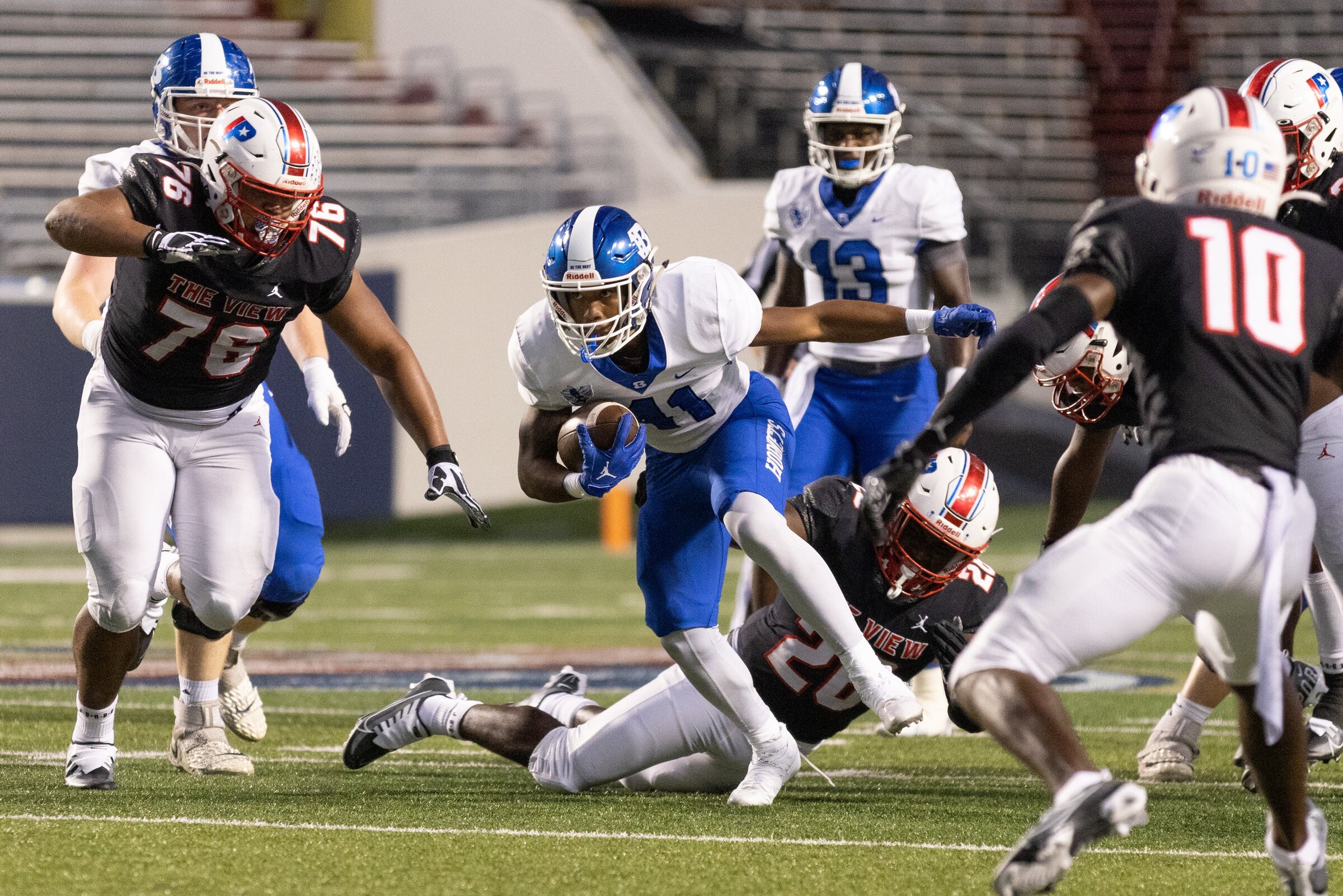 PREP FOOTBALL: Bryant tops determined Parkview | The Arkansas Democrat ...