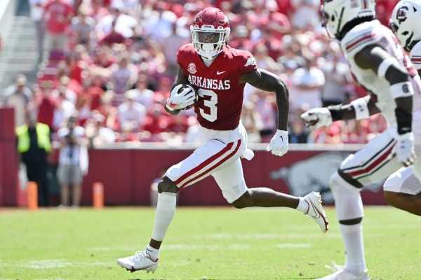 WholeHogSports - Landers embracing role of Hogs' top target