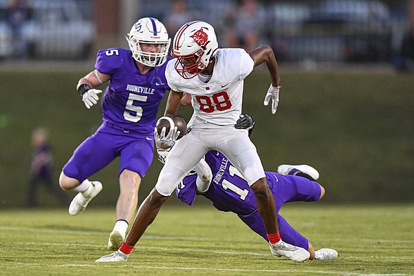PREP FOOTBALL: Harding Academy too much for Booneville | The Arkansas ...
