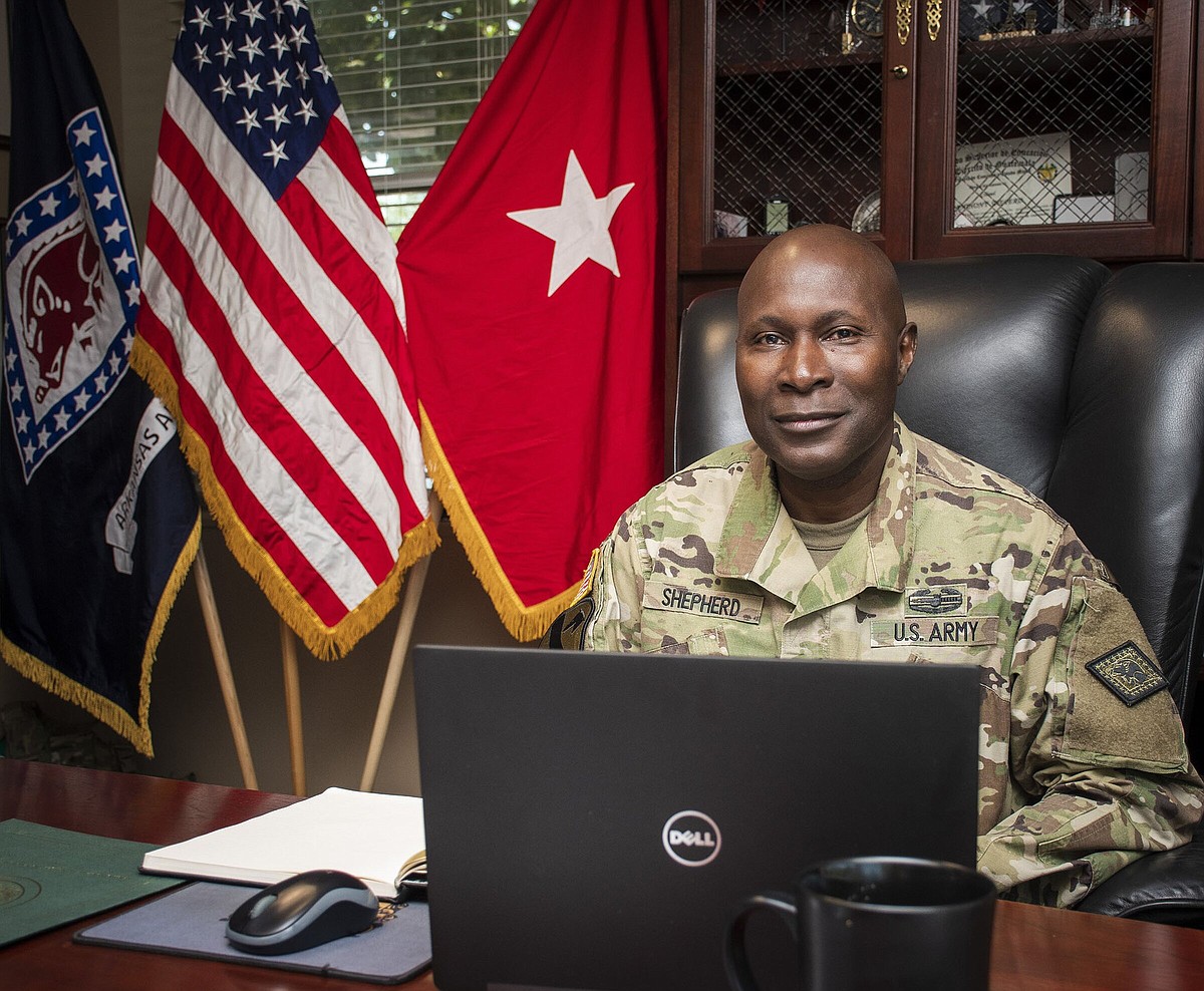 HIGH PROFILE: Tony Shepherd became Arkansas Army National Guard's ...
