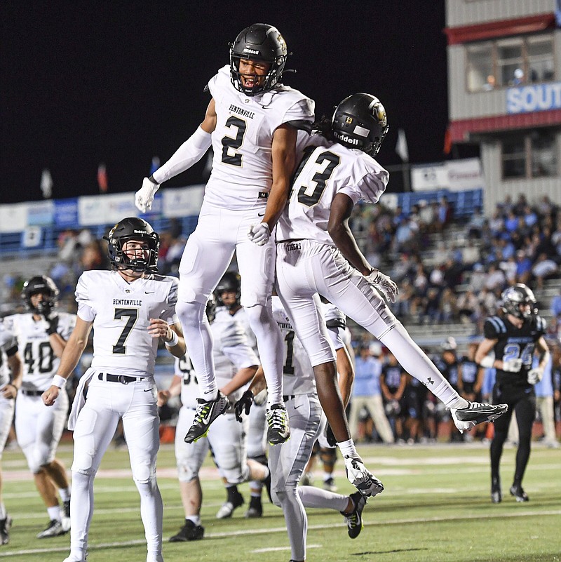 PREP FOOTBALL: Tigers overcome first-half mistakes | Northwest Arkansas ...