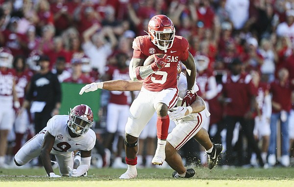Razorbacks still trying to keep up with Tide | Northwest Arkansas ...