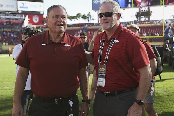 Razorback Report: Yurachek says nothing wrong with UA football | Whole ...