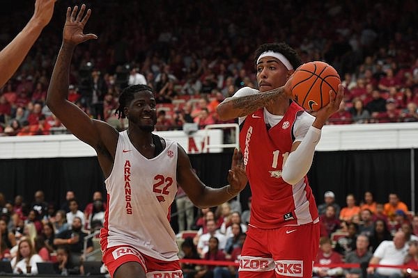 Graham dazzles in Red-White tilt | The Arkansas Democrat-Gazette ...