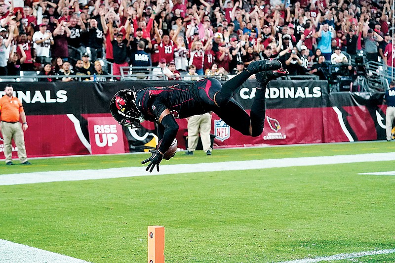 Cardinals use two pick-6s in first half to down Saints 42-34 ...