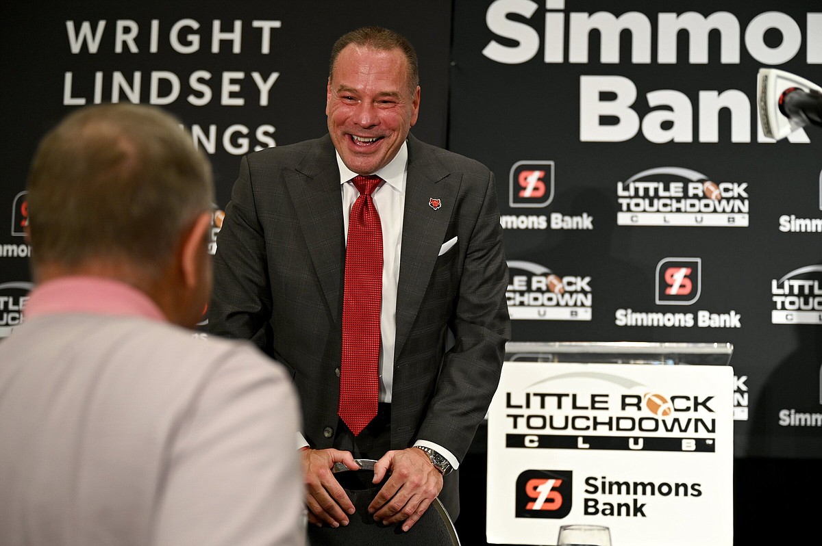 Jones not all about football at Little Rock Touchdown Club | Northwest ...