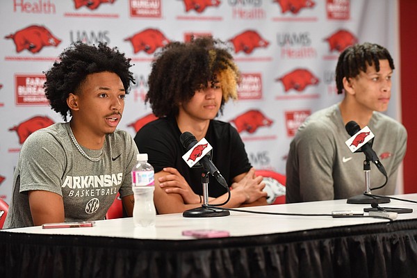 COLLEGE BKB: New-look Razorbacks ready to make their mark with young ...