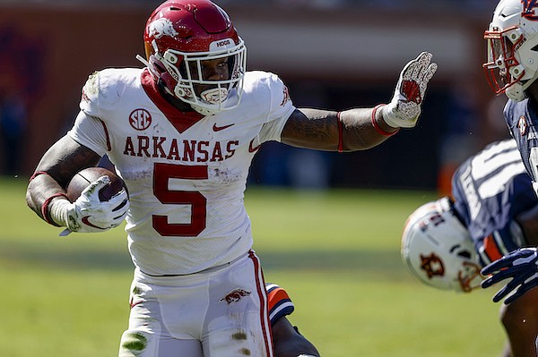 Rocket Man: Hogs' Sanders coming into his own as SEC elite RB ...