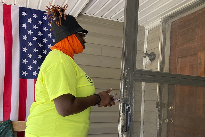 In Georgia, campaigns look to drive turnout with a knock | Chattanooga ...