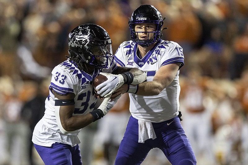 Frogs ride defense to win over ‘Horns | Northwest Arkansas Democrat-Gazette