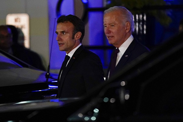Biden hosts French president amid friction over U.S. climate law ...