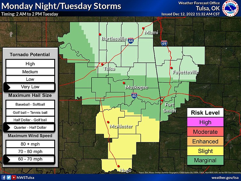 Rain expected with a chance for hail, damaging winds in Northwest ...