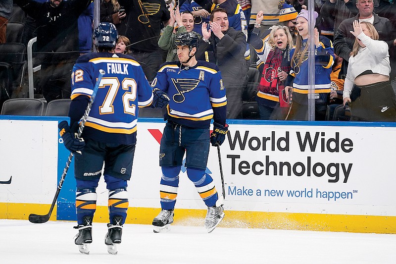 Blues post 1-0 win in overtime vs. Predators | Fulton Sun