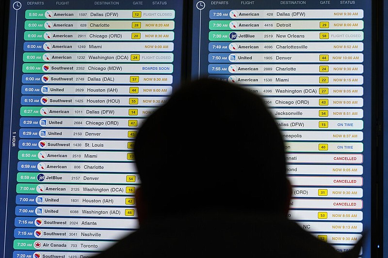 Flight disruptions cascade across U.S. after computer outage ...