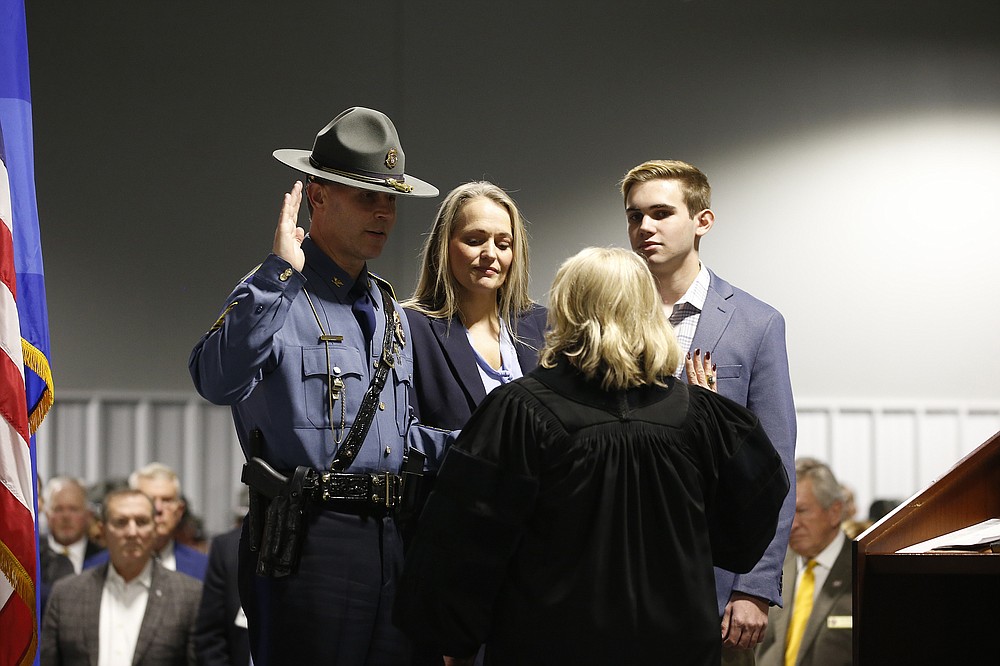 New Arkansas State Police head sworn in | Northwest Arkansas Democrat ...