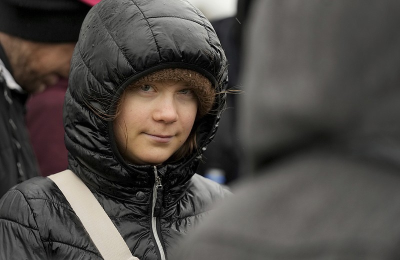 Greta Thunberg carried away by police at German mine protest ...