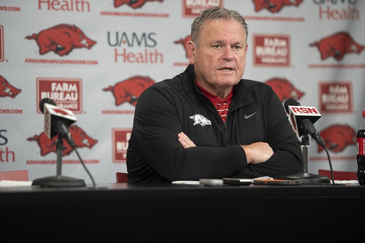 VIDEO: Pittman introduces new OC, DB coaches | Northwest Arkansas ...